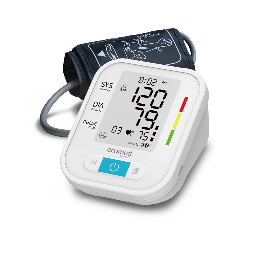 Tensiómetro de Brazo - ecomed by medisana